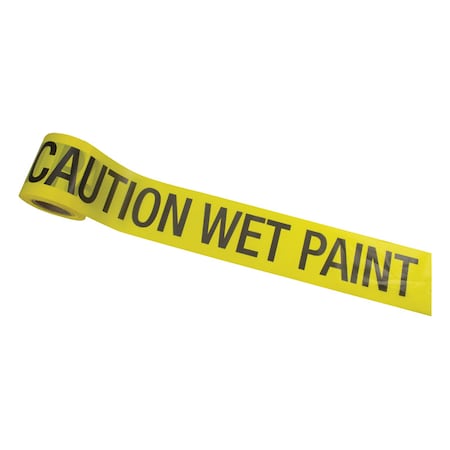 C.H. Hanson C.H. Hanson 200 ft. L X 3 in. W Plastic Caution Wet Paint Barricade Tape Yellow ...
